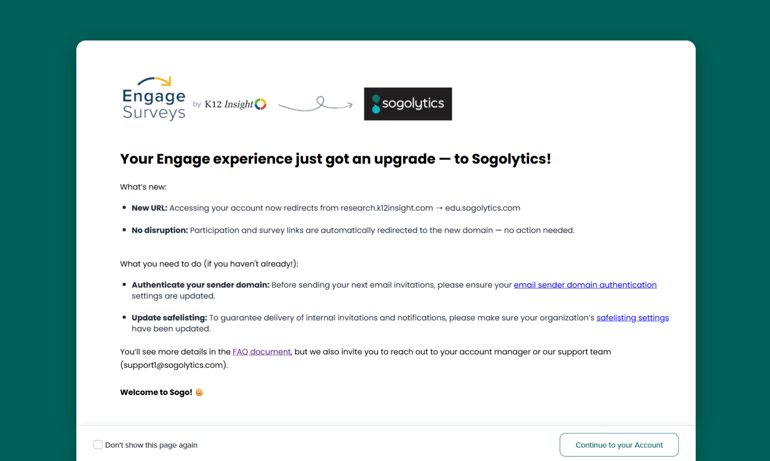 Sogolytics Sprint Release 32.5 Highlights - Sogolytics Blog
